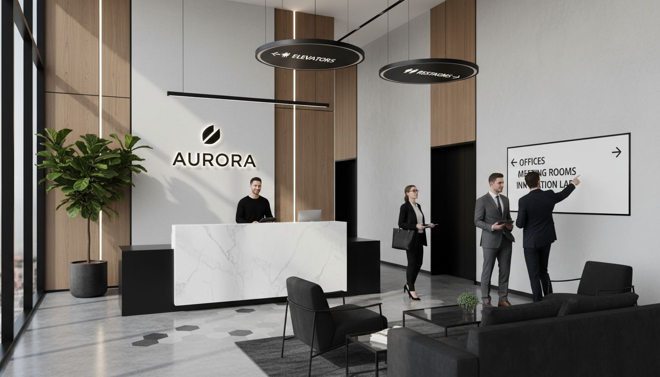 Interior Signage Step by Step for Business Success