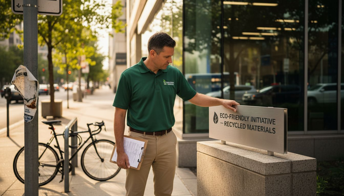 Sustainability in Signage: Boosting Brand & Eco Impact